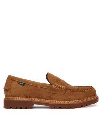 Polo Ralph Lauren Mokassins Jett Penny Cs Bck 803961421002 Braun