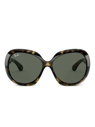 Ray-Ban lunettes de vue &agrave; effet &eacute;caille de tortue - Marron