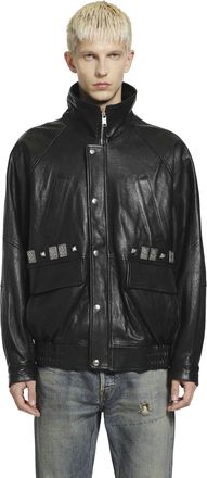 Enfants Riches Deprimes Prince Phillips Childhood Studded Leather Jacket