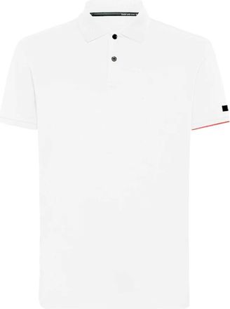 Roberto Ricci Design Wei&szlig;es Piqu&eacute;-Poloshirt mit Stretch - - Tops - Herren - Wei&szlig; - XL