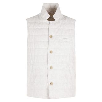 Seventy Homme, Vestes, Beige, Taille: L Gilet matelass&eacute;