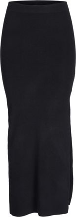 Jack & Jones Damen Jxdahlia Long Skirt Knit Strickrock, Black, 40