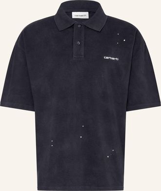 Carhartt Work in Progress Carhartt Wip Piqu&eacute;-Poloshirt Painter blau