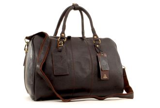 Ashwood Leather Leder - Reisetasche/Freizeittasche/Sporttaschevon/Wochenendtache Harry - Dunkelbraun