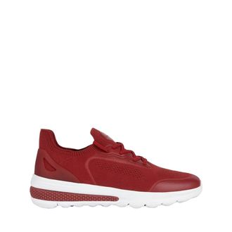 Geox Baskets Homme Rouge D&eacute;contract&eacute;es en Textile - Homme - Chaussures - Rouge - Taille: 37 EU