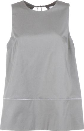PESERICO Femme, Tops, Vert, Taille: 42 FR Blouse orn&eacute;e de perles