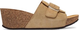 Scholl Pantoletten Scholl Tropica Buckle Med. MF00880 Beige