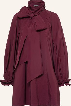 Essentiel Kleid Khai Mit R&uuml;schen rot