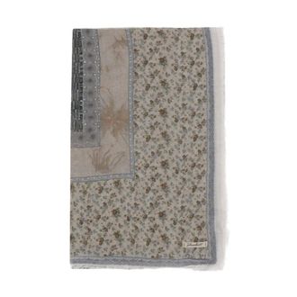 Faliero Sarti Femme, Accessoires, Gris, Taille: ONE Size Wilde Floral-Print Stole