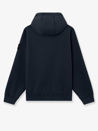Stone Island Mens Sweatshirt Organic Cotton Blue Sweatshirts Sweater