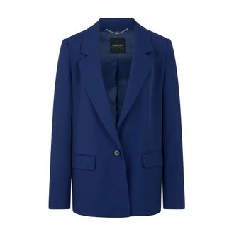 Marc Cain Damen, Jacken, Blau, LGr&ouml;&szlig;e
