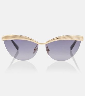 Bulgari Cat-Eye-Sonnenbrille Tubogas