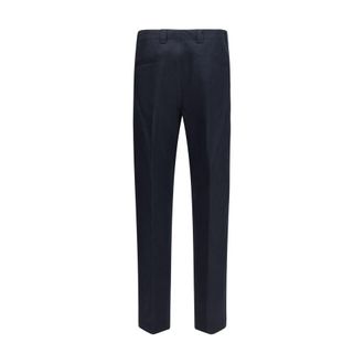 Gucci Mens Blue Cotton Casual Pants