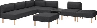 IKEA LILLEHEM 6er-Sitzelement mit Ablage