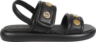 Pinko Pinko, Femme, Chaussures, Noir, Taille: 38 EU Fiona 01 Sandal