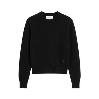 Ami De Coeur Rundhals-Pullover - - Knitwear - Damen - Schwarzk - M