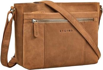 STILORD Bianca Sac Bandouli&egrave;re Femme Cuir Taille Moyenne Vintage Sac a Main Moyen Femmes Sacs Port&eacute;s &eacute;paule L&eacute;ger Besace Sacoche Bandouli&egrave;re Chic et &Eacute;l&eacute;gant a