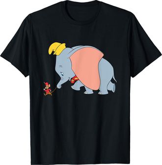 Disney Classic Dumbo and Timothy Q. Mouse Walking T-Shirt T-Shirt