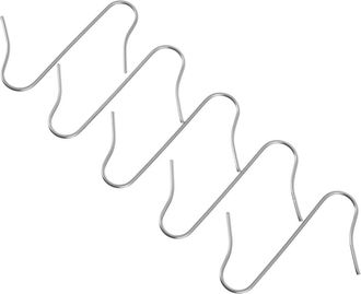 TOPBATHY Metall Aufh&auml;ngehaken 100 St&uuml;ck Weihnachtsdeko Haken Silber Multifunktionale Dekorationshaken mit Starkem Halt f&uuml;r Kleidung und Haushalt