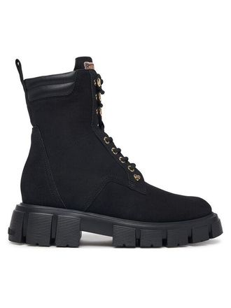 Love Moschino Schn&uuml;rschuhe JA24205G0PIP0000 Schwarz