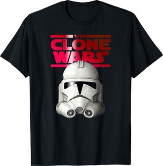 Star Wars The Clone Wars Trooper Helmet T-Shirt