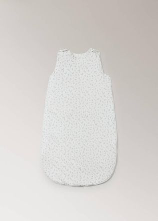 Mango Sac poussette 100 % coton motif feuilles &eacute;cru - Home - Taille unique - MANGO HOME