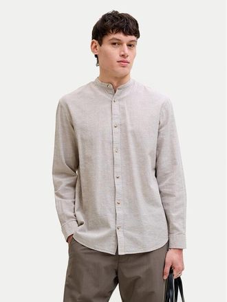 Jack & Jones Jack & Jones Hemd Summer 12289184 Beige Regular Fit