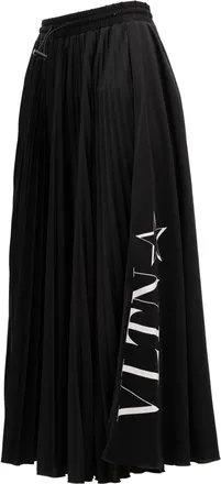 Valentino Garavani Women Jersey Skirt Black