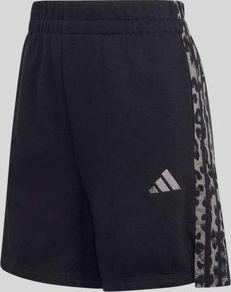 adidas Relaxed Fit Sweatshorts aus Baumwoll-Mix mit Logo-Print