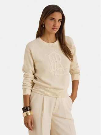 Lauren Ralph Lauren Pullover 200979653001 Creme Regular Fit