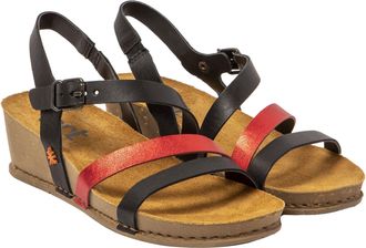 Art Damen 1930 I Live Sandale, Nappa Multi Schwarz, 38 EU