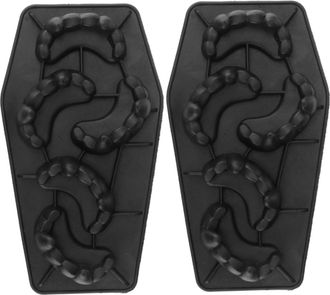 TOPBATHY 2St Eiswürfelbereiter Vampirzähne Eiswürfelform lustiger Eiswürfel Seifenformen Halloween-Gefälligkeiten -Eiswürfel halloween halloween assecoires Gel