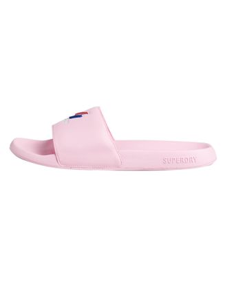 Superdry Herren CODE ESSENTIAL POOL SLIDE Schiebe-Sandalen, Roseate Pink X-Weit, X-Large EU