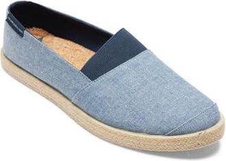 Quiksilver Homme Espadrilled Espadrilles, Bleu (Blue/White/Blue Xbwb), 42 EU