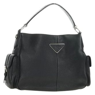Prada Pre-owned Sac bandouli&egrave;re vintage - Femme - Pre-owned - Noir - Taille: ONE Size
