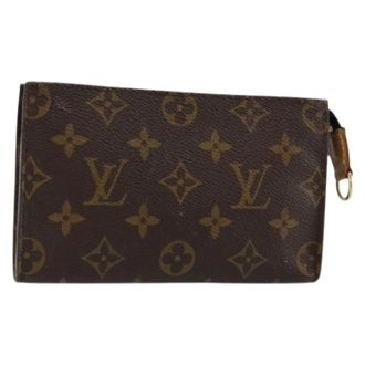 Louis Vuitton Pochette en toile Pre-owned - Femme - Pre-owned - Brun - Taille: ONE Size