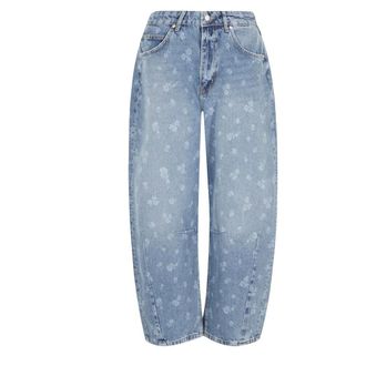 Essentiel Femme, Jeans, Bleu, Taille: W29 Jean Floral