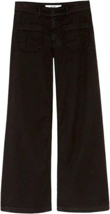 Five Jeans Five Jeans, Femme, Pantalons, Noir, Taille: W26 Lucia Wide Pantalons