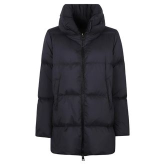 Herno A-Shape Relaxed Daunenjacke - - Coats - Damen - Schwarzk - S
