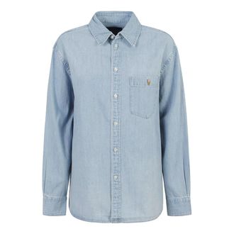 Ralph Lauren Femme, Blouses et Chemises, Bleu, Taille: 38 FR Chemise en jean