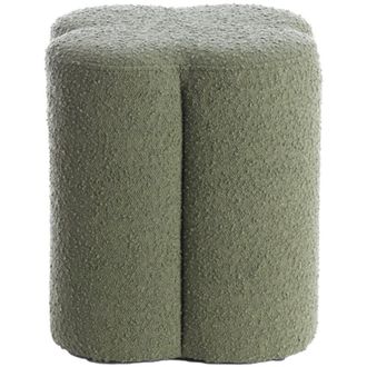 Light & Living Light&living - Pouf zenica marron clair - 53x41x38 cm