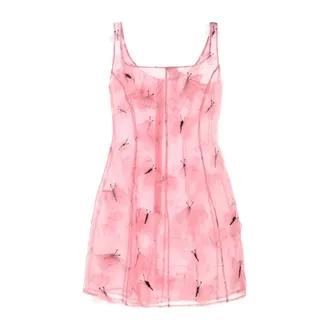 Blumarine Femme, Robes, Rose, Taille: 34 FR Abito Ricamo