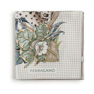 Ferragamo Femme, Accessoires, Multicolore, Taille: ONE Size Silky Scarf