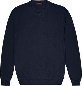 Zanone Homme, Pulls, Bleu, Taille: XL Pulls &agrave; col rond
