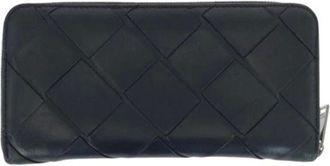 Bottega Veneta unisex, Pre-owned, Noir, Taille: ONE Size Portefeuille en cuir Pre-owned
