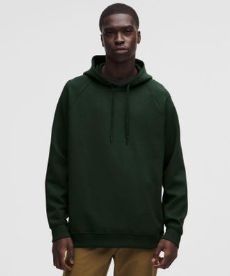 lululemon Smooth Spacer Hoodie im Classic Fit f&uuml;r M&auml;nner - Gr&ouml;&szlig;e 2XL in Rainforest Green