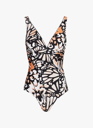 Janine Robin Maillot de bain &agrave; imprim&eacute;
