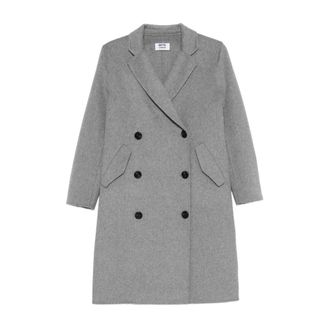 Betta Corradi Doppelreihiger Mantel - - Coats - Damen - Grau - L
