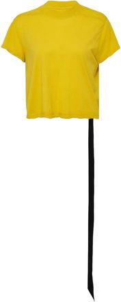 Rick Owens haut en coton - Jaune