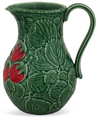 Bordallo Pinheiro Morango Pitcher - Gr&uuml;n